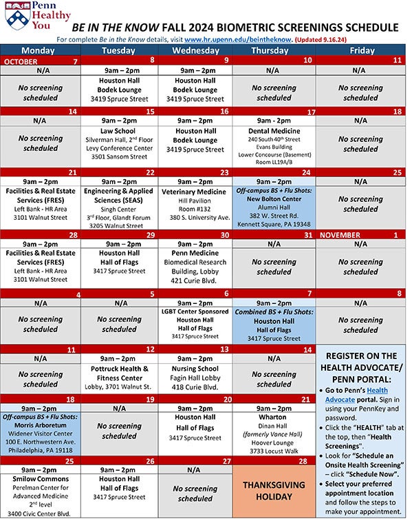 BITK-2024-Fall-Biometric-Screening-Schedule – Penn Professional Staff ...